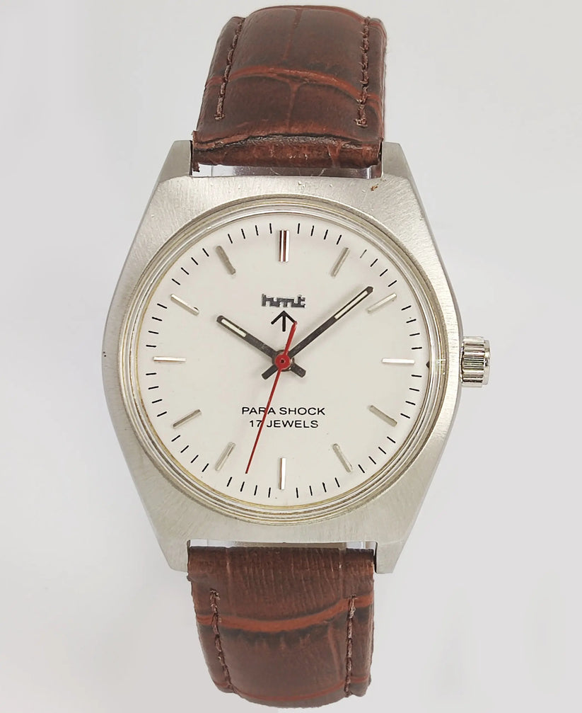 HMT Para Shock 17 Jewels Pearl Color Dial Mechanical Hand winding ...